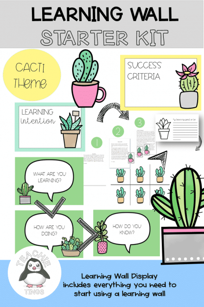 How Do You Use Learning Walls — Teachie Tings