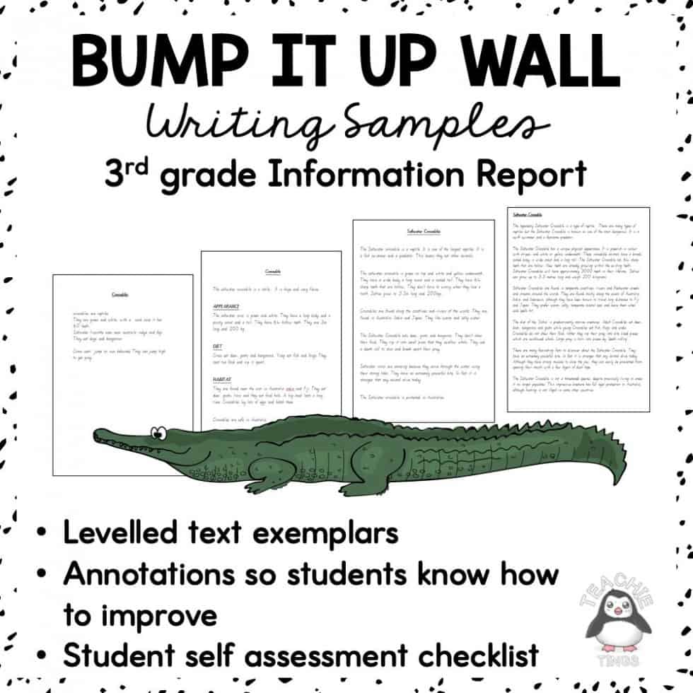 BUMP IT UP WALL | Writing Samples Archives — Page 2 of 2 — Teachie Tings