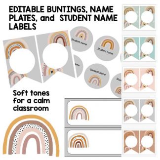 Rainbow Decor Mini-Pack – Teachie Tings – Time-Saving Teacher Resources