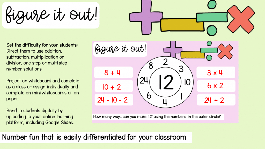 Number Sense Warm-Up Slides — Teachie Tings