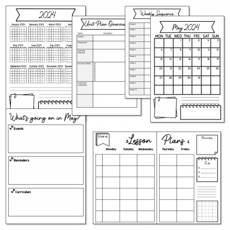 Teachie Tings Time-Saving Planner – Teachie Tings – Time-Saving Teacher ...