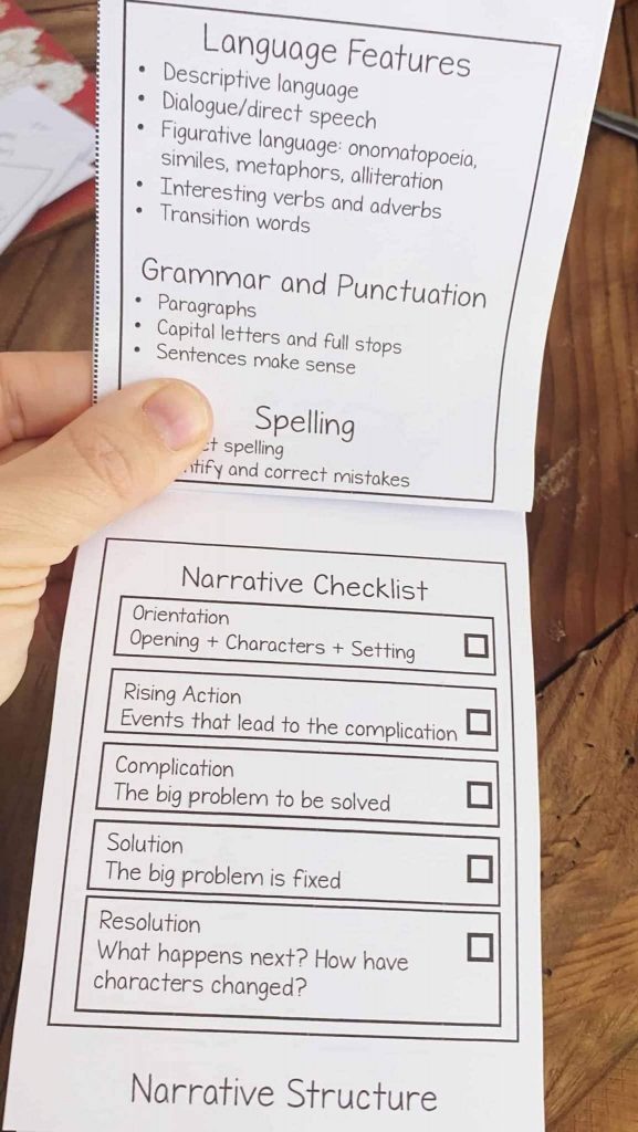 Narrative Flipbook – Teachie Tings – Time-Saving Teacher Resources