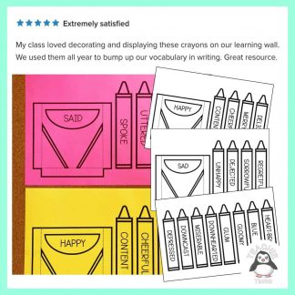 Tired Word Pocket Display – Teachie Tings – Time-Saving Teacher Resources