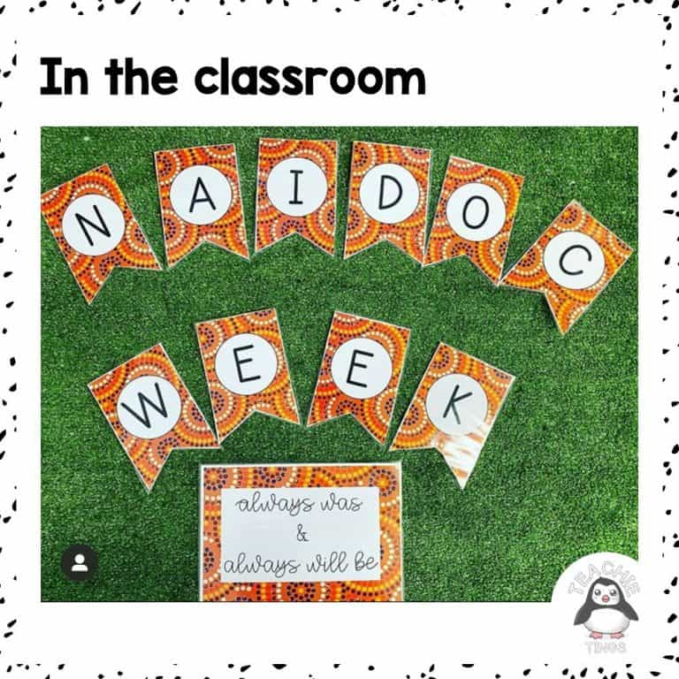 NAIDOC WEEK DISPLAY BUNTING – Teachie Tings – Time-Saving Teacher Resources