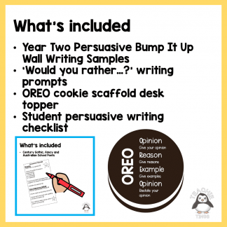 Persuasive Writing/ Opinion Writing Bundle - Year 2 — Teachie Tings