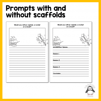 Persuasive Writing Scaffolds For Opinion Writing — Teachie Tings
