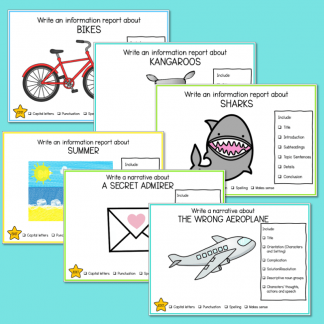 Daily Writing Prompts Narrative And Informative Writing Prompts With ...