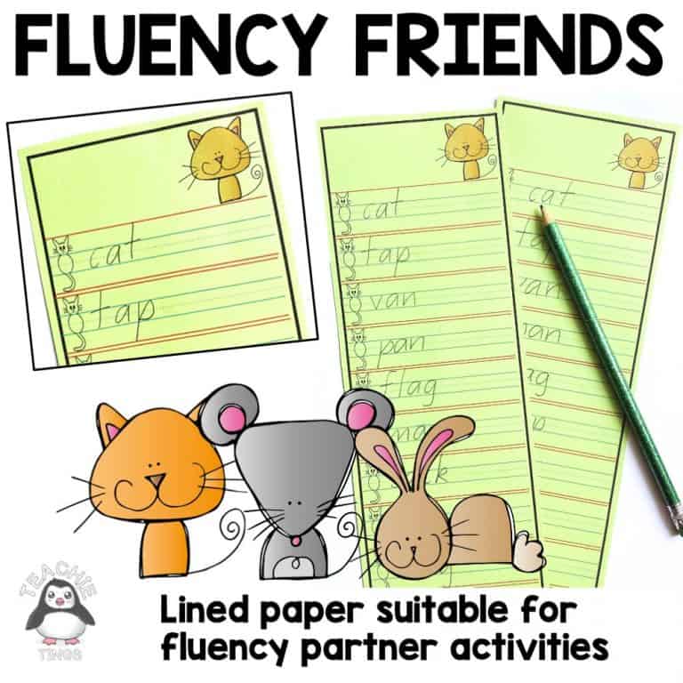 Reading Fluency Ideas – Teachie Tings