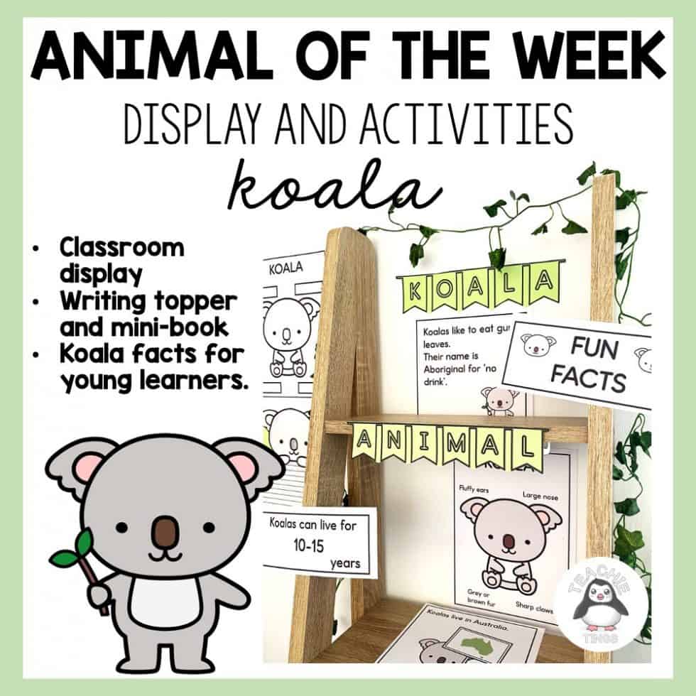 Australian Animal Information Report Pack — Teachie Tings