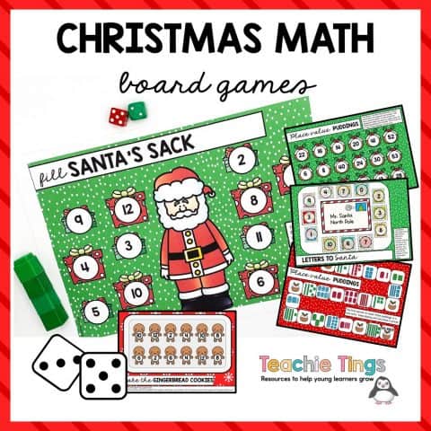 Christmas Math Games — Teachie Tings