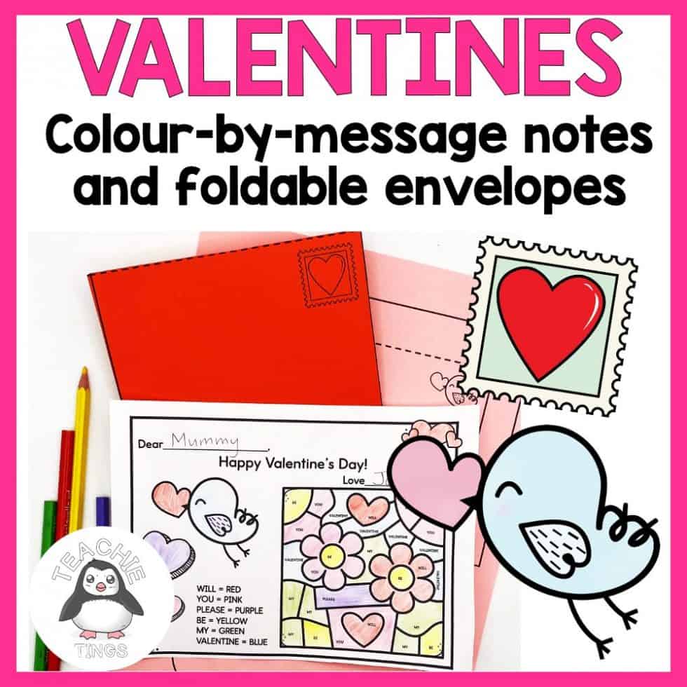 Valentines Day Activity | Valentines Day Craft | Notes and Envelopes ...