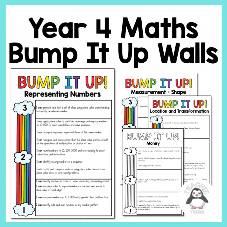 BUMP IT UP WALLS | Displays - Teachie Tings