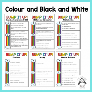 Year 3 Maths Bump It Up Wall Pack Includes 'I Can' Statements — Teachie ...