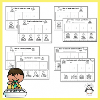 Sequencing Worksheets for Procedures – Teachie Tings – Time-Saving ...