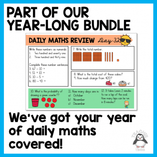 Year 2 Daily Maths Review Slides - Set 4 — Teachie Tings