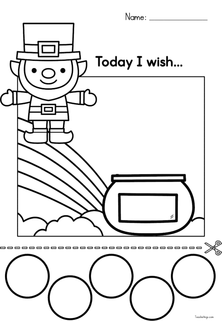 St Patricks Day Writing Craft – Teachie Tings