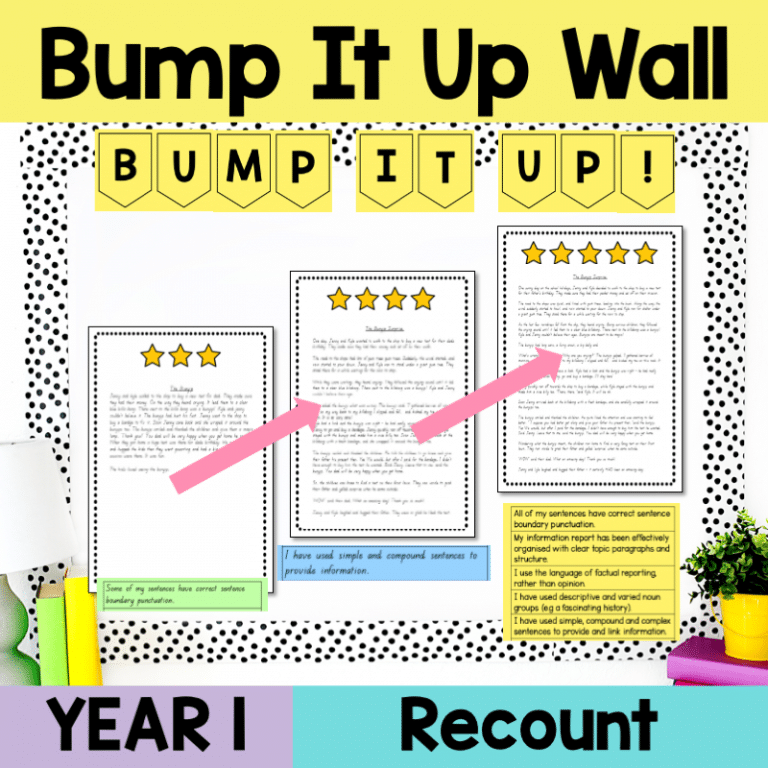How To Set Up A Bump It Up Wall — Teachie Tings