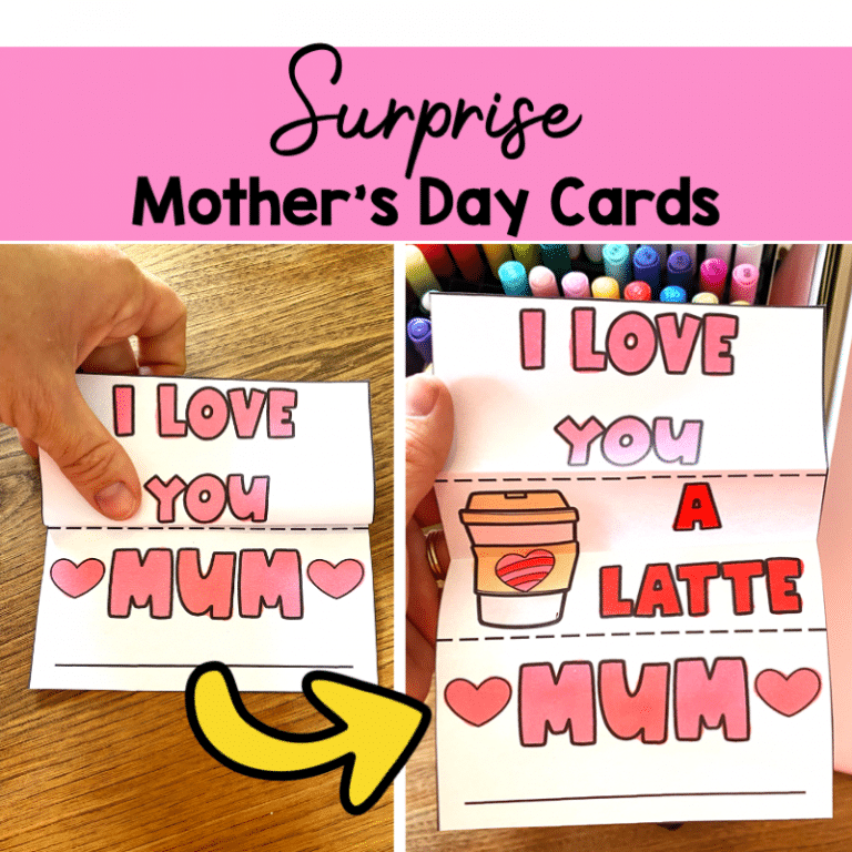 Surprise Cards for Mother’s day – Teachie Tings