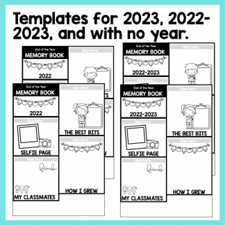 End Of Year Flipbook — Teachie Tings