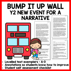 Year 2 New Event For A Narrative Bump It Up Wall — Teachie Tings