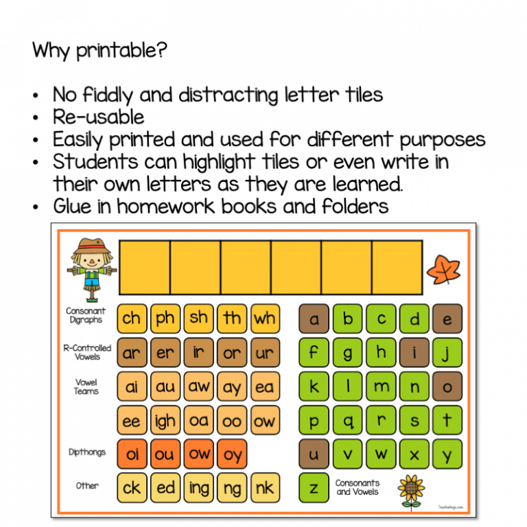 Word Work Mats Autumn – Teachie Tings – Time-Saving Teacher Resources
