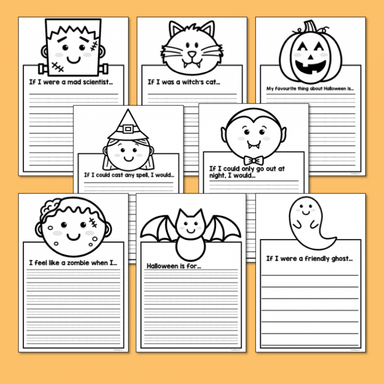 Halloween Writing Prompts – Teachie Tings – Time-Saving Teacher Resources