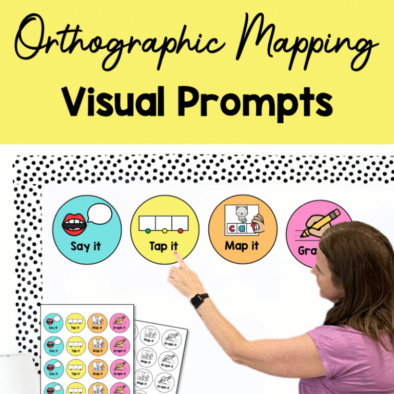 Orthographic Mapping Visual Prompts – Teachie Tings – Time-Saving ...
