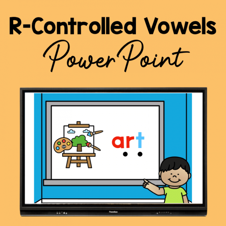 R-Controlled Vowels Blending Practice PowerPoint | Decodable Words ...