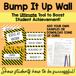 Construction Bump It Up Wall Display – Teachie Tings