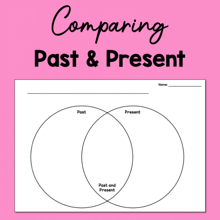 Past And Present Venn Diagram — Teachie Tings