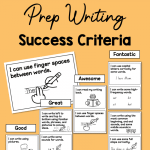 BUMP IT UP WALL | Writing Samples – Teachie Tings – Time-Saving Teacher ...