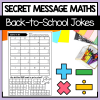 Secret Message Maths – Back to School Jokes – Teachie Tings – Time ...