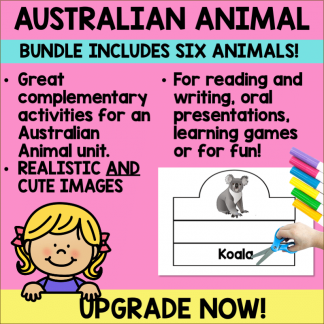 Australian Animal Information Report Writing Bundle FREEBIE Koala ...