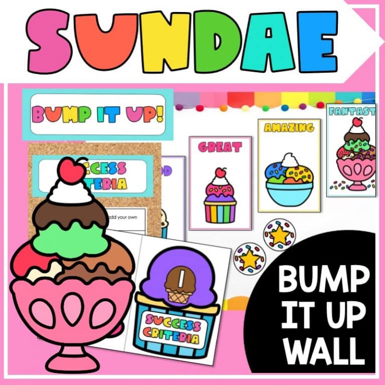 BUMP IT UP WALLS | Displays – Teachie Tings – Time-Saving Teacher Resources