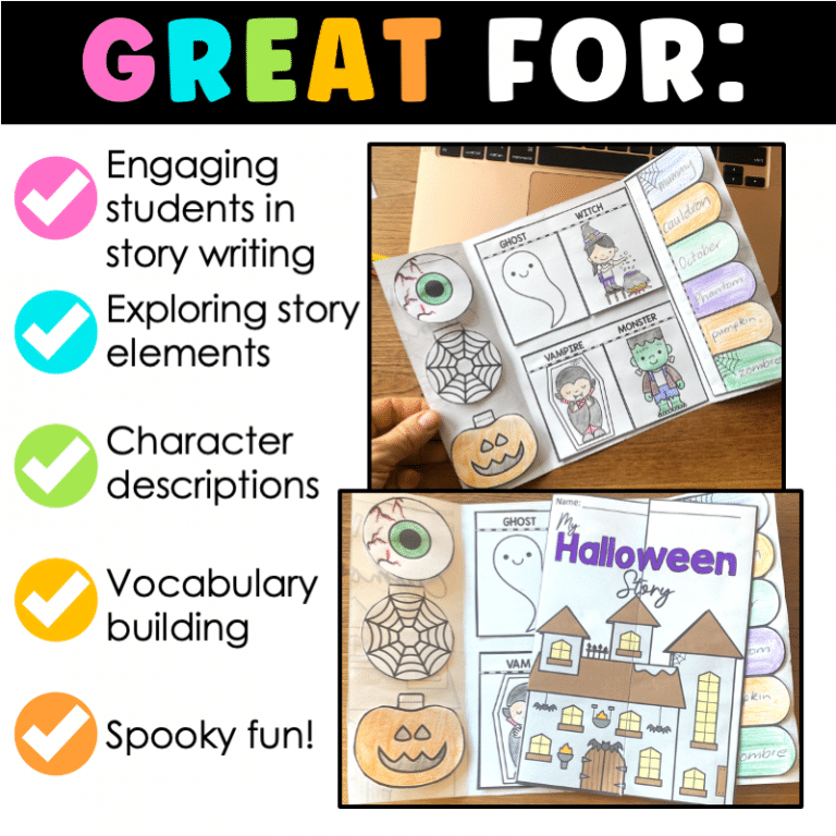 Halloween Writing Lapbook – An interactive notebook for story planning ...