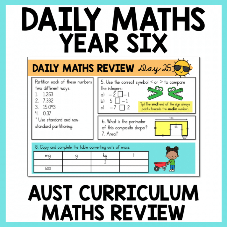 Daily Maths Review Slides – Teachie Tings – Time-Saving Teacher Resources
