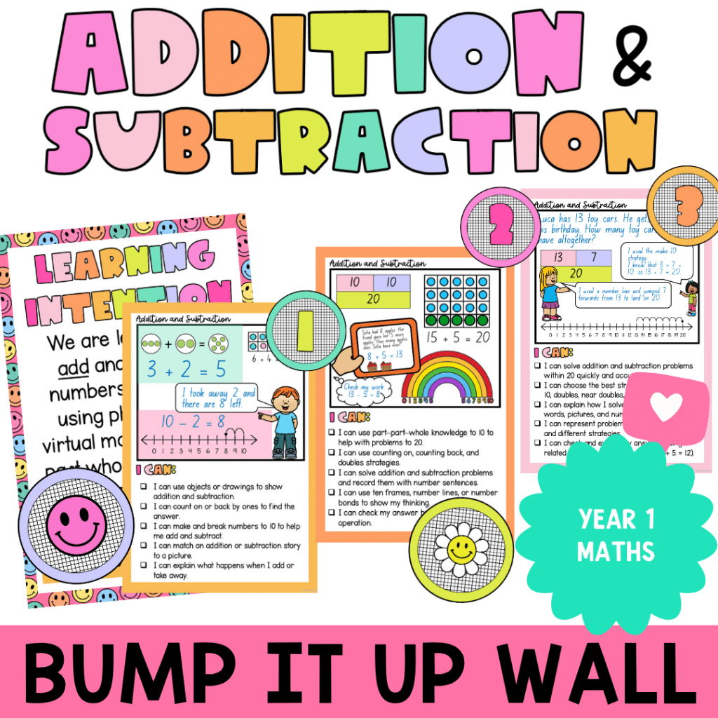 BUMP IT UP WALLS | Displays – Teachie Tings – Time-Saving Teacher Resources