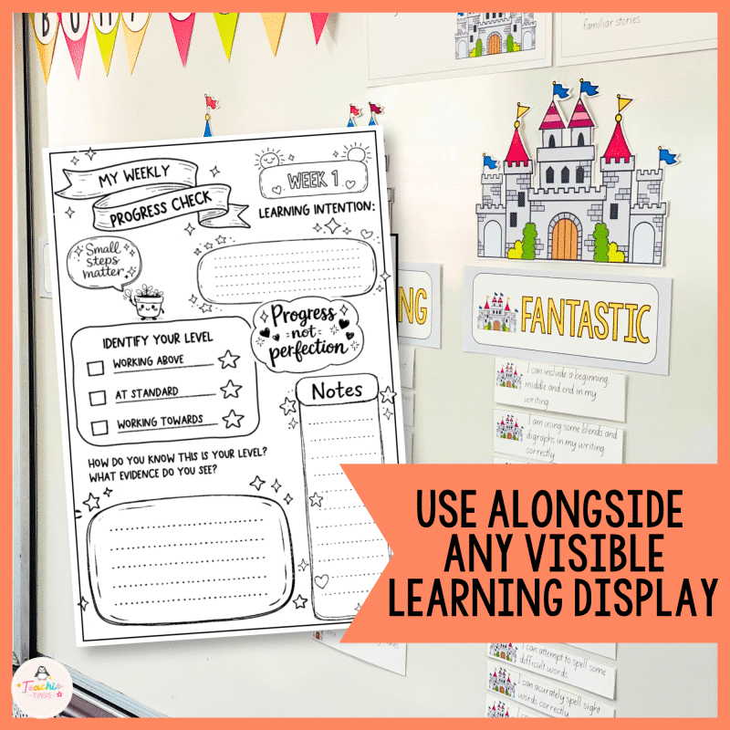 Student Growth Booklet | Self Assessment & Goal Setting Journal ...